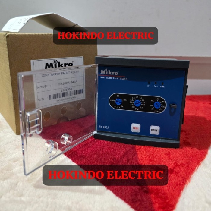 Jual MIKRO NX 202A / NX202A MIKRO IDMT EARTH FAULT RELAY MIKRO NX202A ...