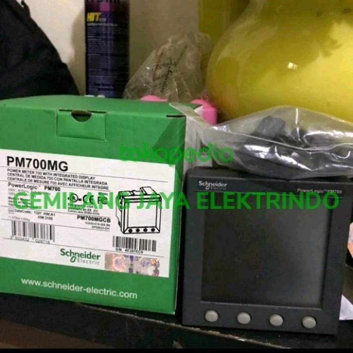Jual POWER METER SCHNEIDER PM700MG POWER LOGIC SCHNEIDER PM700 MG ...
