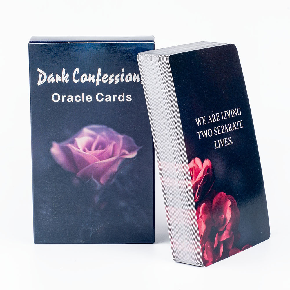 Jual Dark Confession Oracle Cards Twin Flame Oracle Cards Love Keywords ...