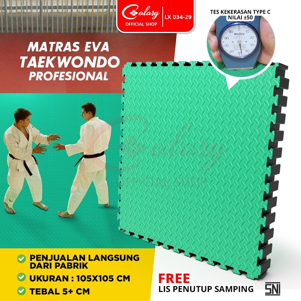 Jual C12PO SPEEDS Matras Takewondo Tebal 5cm Matras Silat Evamat Bela ...