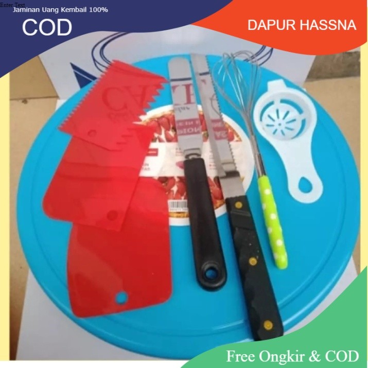 Jual alat hias kue meja putar kue set penghias kue lengkap alat hias ...