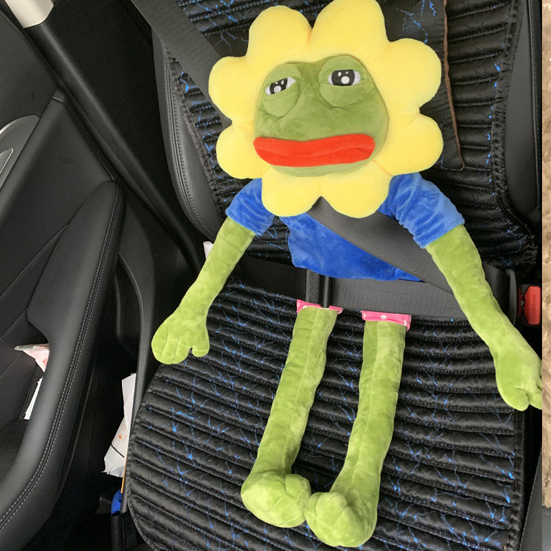 Jual 2024 Genuinely Authorized Pepe The Frog Sad Frog Sunflower Doll ...