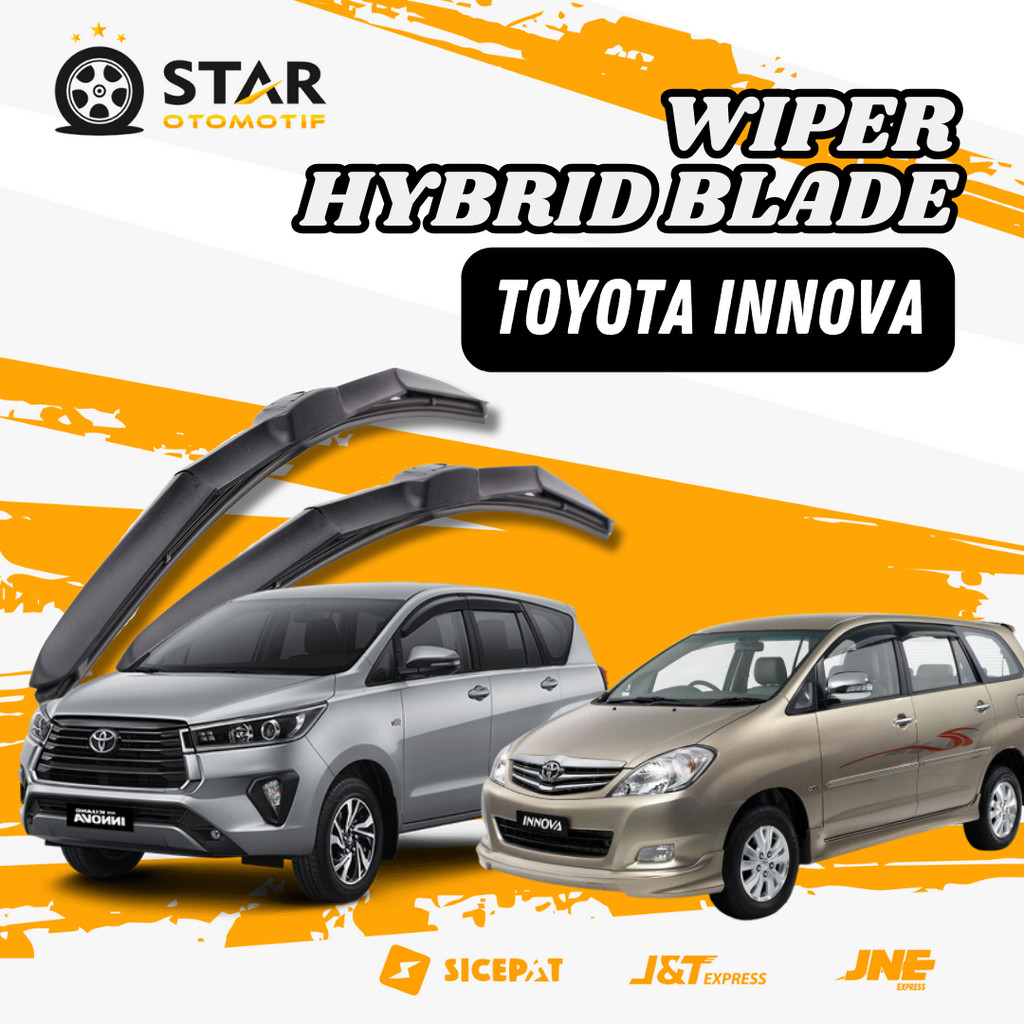 Jual Wiper Hybrid Blade Toyota Kijang Innova / All New Innova / Reborn ...