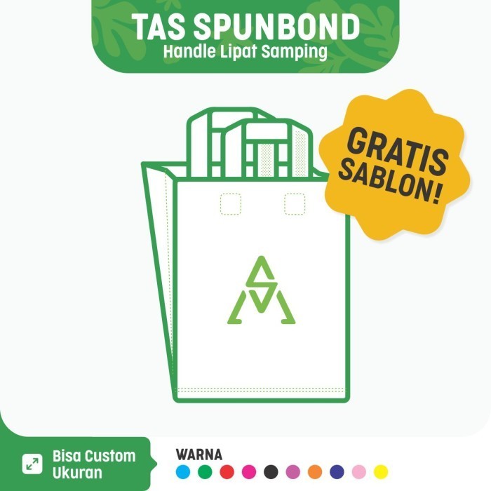 Jual Goodiebag Tas belanja Tas Kain Tas Furing Tas Spunbond Sablon ...