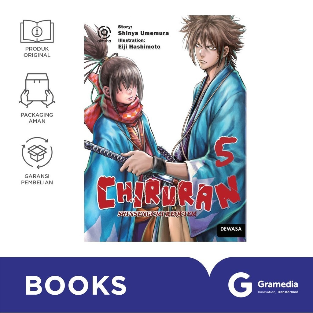 Jual Akasha Chiruran, Shinsengumi Requiem 5 (Hashimoto EIJI) | Shopee Indonesia