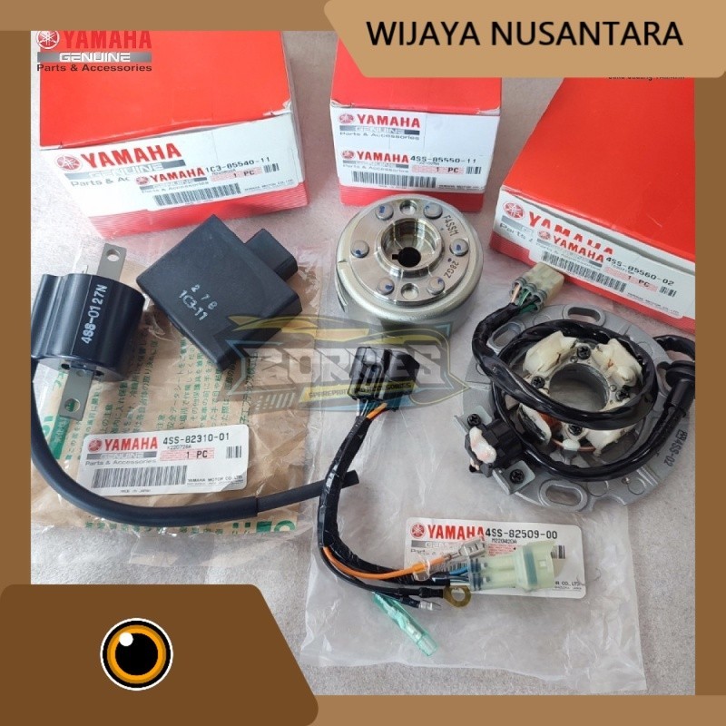 Jual PAKET FULL SET PENGAPIAN YZ 125 4SS ORIGINAL YAMAHA GENUINE PART | Shopee Indonesia