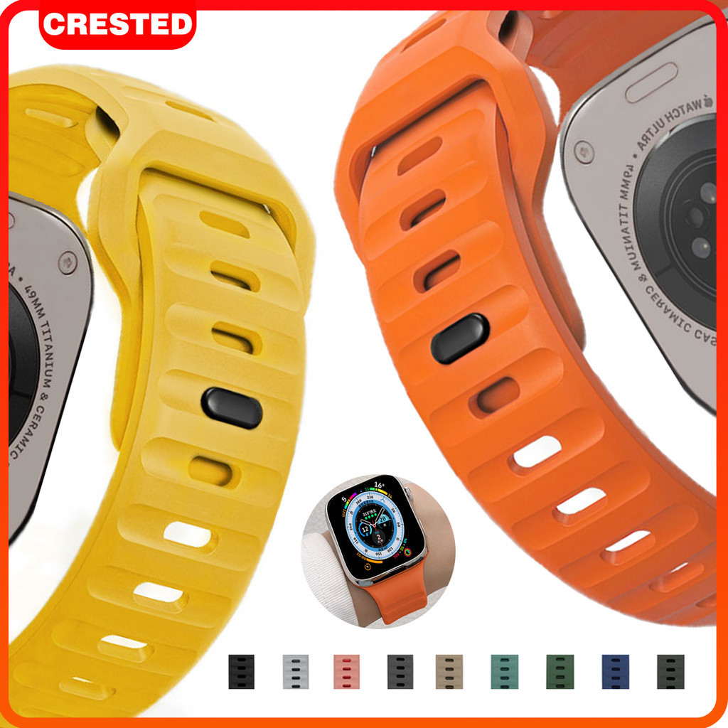 Jual Silicone Sport Strap for Apple Watch Iwatch Ultra 3 2/Ultra 49mm ...