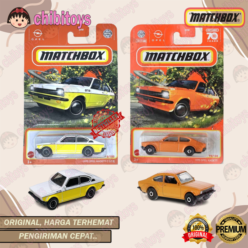 Jual Matchbox 1975 Opel Kadett C GT/E 2024 Hijau Muscle Old School Car ...