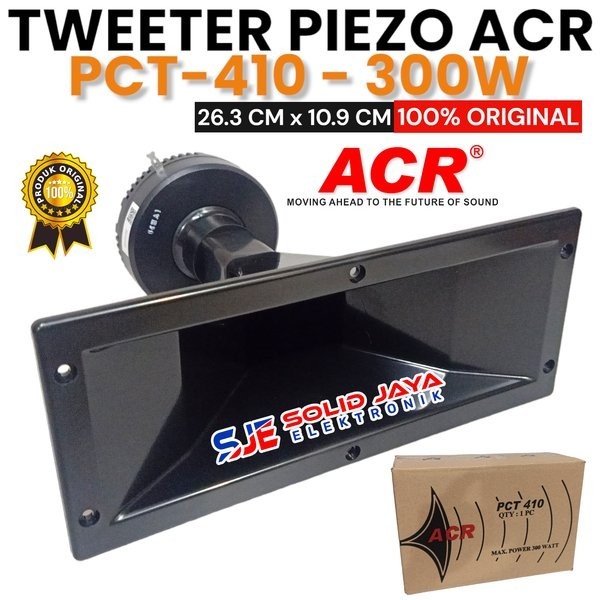 Jual TWEETER KOTAK ACR HORN 300W PCT-410 PIEZO TWITER TWITTER TWETER ...