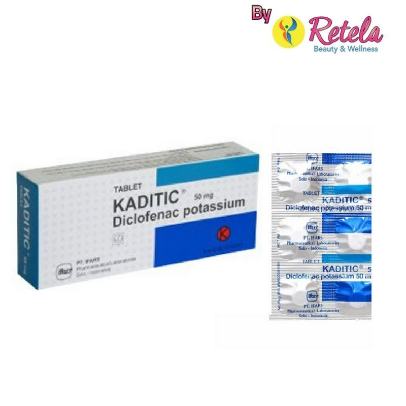 Jual Kaditic 50 Mg 1 Strip 10 Tablet | Shopee Indonesia