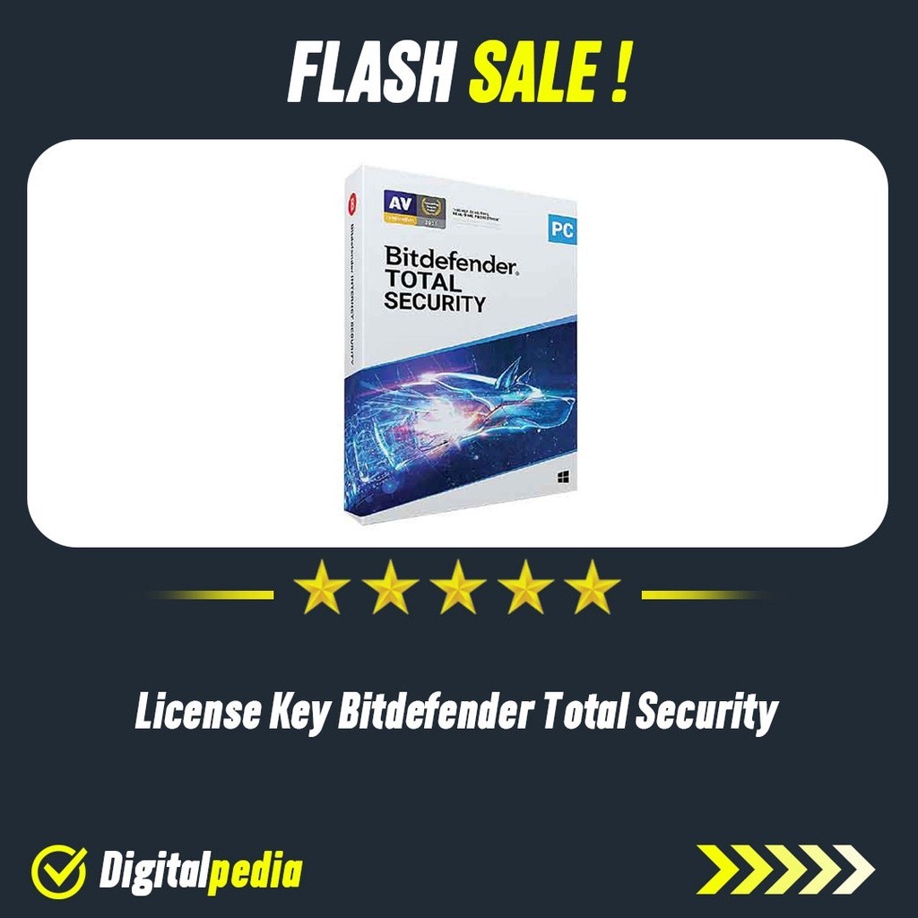 Jual License Key Bitdefender Total Security License Membership Affiliate Premium PRO Lifetime ...