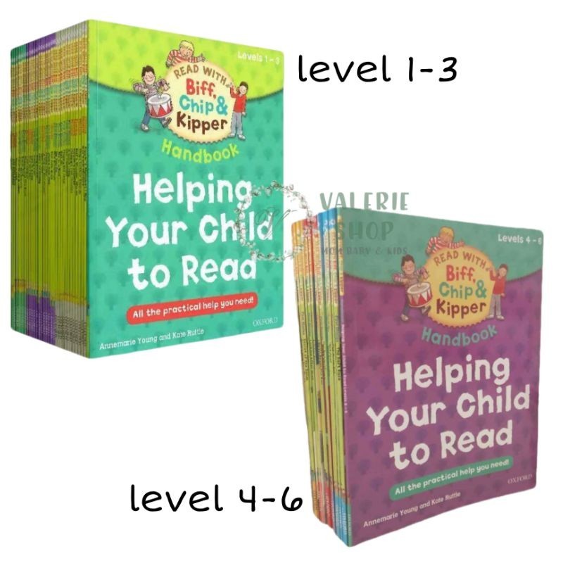 Jual Oxford - Biff Kipper And Chip Books Lv 1-3 Lv 4-6 | Early Reader ...