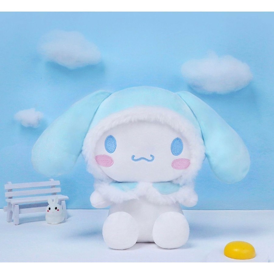 Jual Boneka sanrio cinnamoroll snow hodie mainan boneka cinnamoroll ...