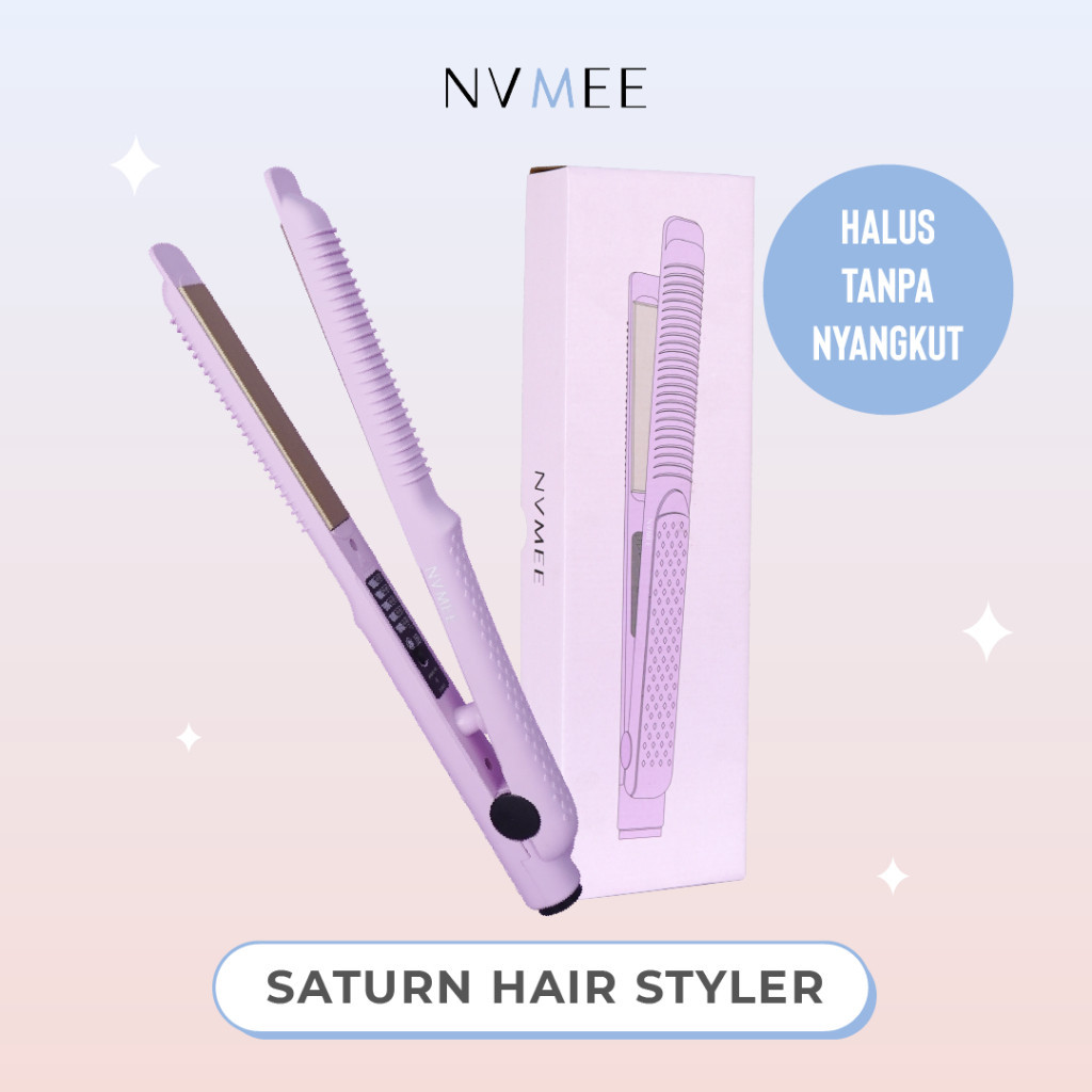 Jual GLAM - NVMEE Saturn Hair Styler - Catokan Pelurus Rambut | Shopee ...