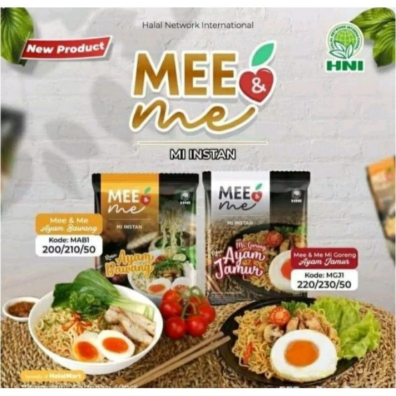 Jual Mie Instant SEHAT tanpa MSG - MEE & ME HNI HPAI | Shopee Indonesia