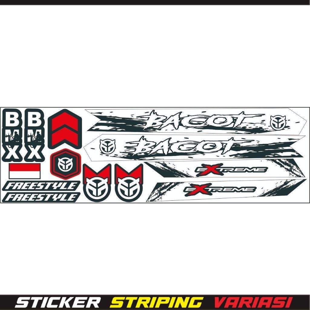 Jual STRIPING SEPEDAH SETIKER UNIVERSAL STIKER ALL SEPEDAH VARIASI ...