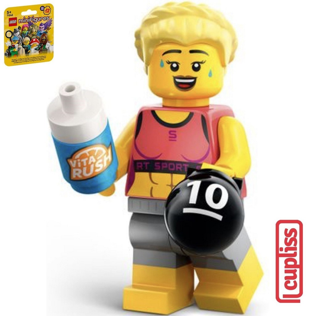 Jual sealed - Fitness Instructor LEGO 71045 Minifigure Series 25 no 7 ...