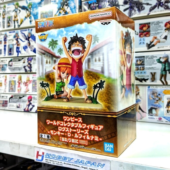 Jual WCF One Piece Log Stories Figure - Luffy & Nami | Shopee Indonesia