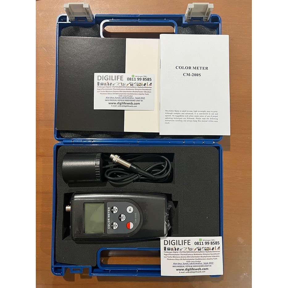 Jual Color Meter CM200S Colorimeter Landtek Colour Reader CM-200S ...