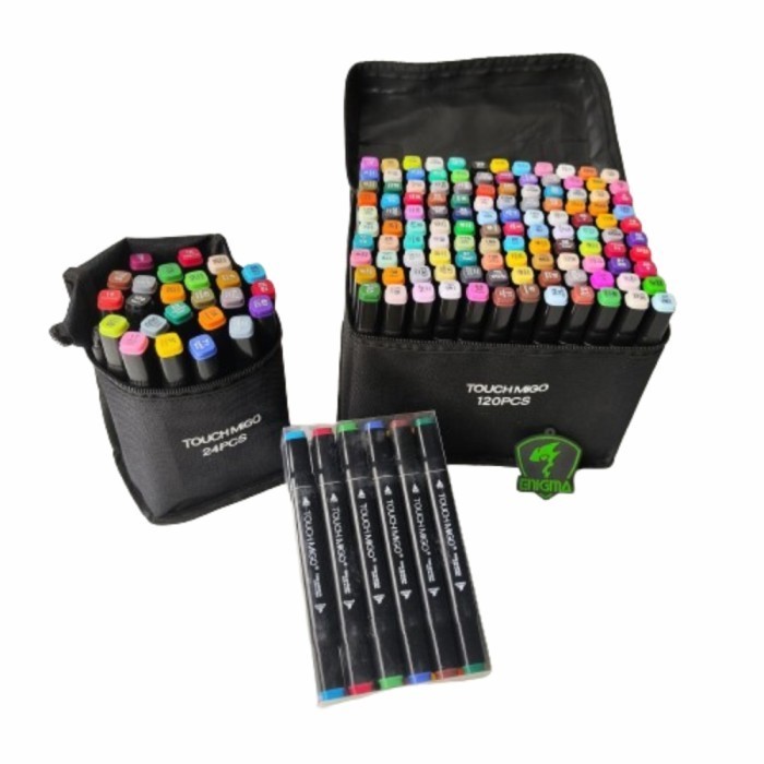 Jual WATERCOLOR PEN TOUCH MIGO - SPIDOL WARNA - SKETCH MARKER ...