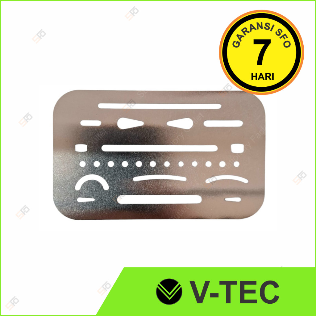 Jual Erasing Shield V-Tec ERS-4080 ST - Penggaris Teknik - Codeline ...