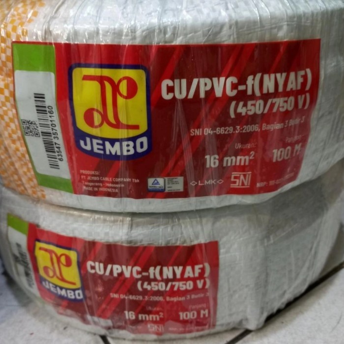 Jual Kabel Listrik Serabut NYAF 16mm JEMBO 1Roll @100meter | Shopee Indonesia