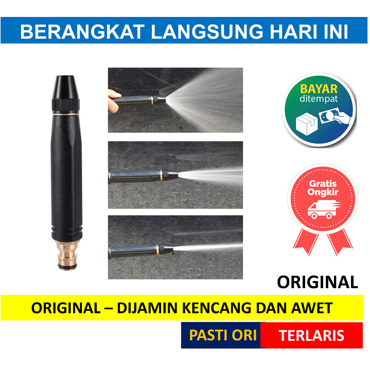Jual Kepala Semprotan Air Jet Spray Water Stream Hose Nozzle Selang ...