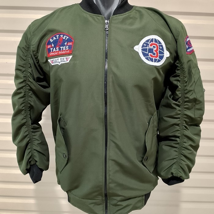 Jual Jaket Bomber Ganjar Mahfud - Hijau, L | Shopee Indonesia Jual Jaket Bomber Ganjar Mahfud - Hijau, L | Shopee Indonesia