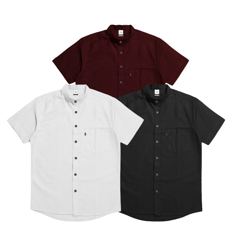 Jual Otsky Koko Pria Shanghai Polos Toyobo Cozy Cotton Lengan Pendek ...