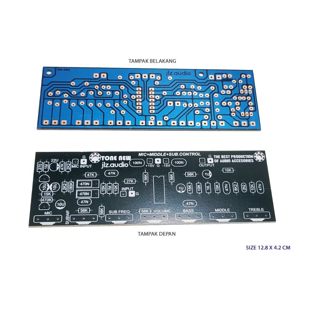 Jual (OL) PCB TONE CONTROL EXTRA SUBWOOFER MIDDLE MIC | Shopee Indonesia