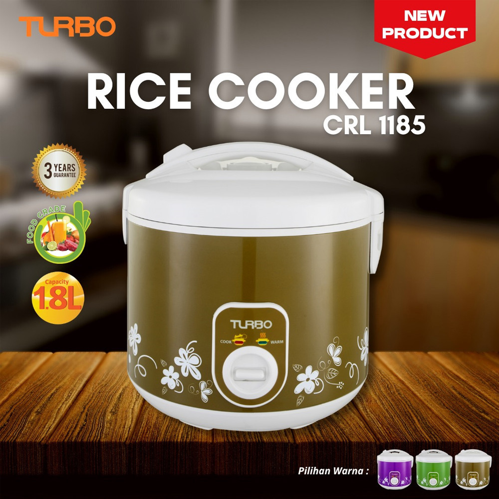 Jual Magicom TURBO CRL-1185 1,8L | CRL1185 | CRL 1185 | mejikom | rice ...