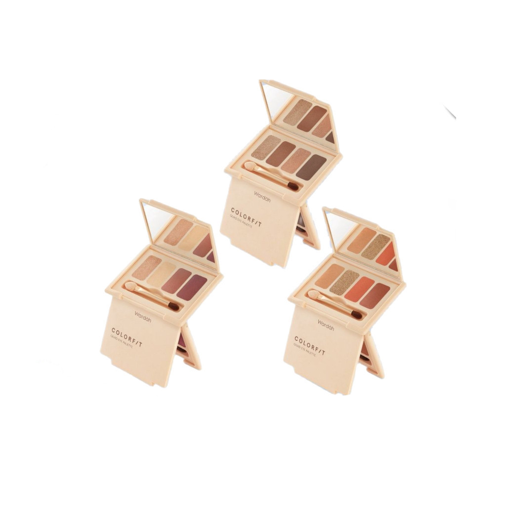 Jual WARDAH Colorfit Quad Eye Palette |Palet eyeshadow Wardah | Koleksi ...