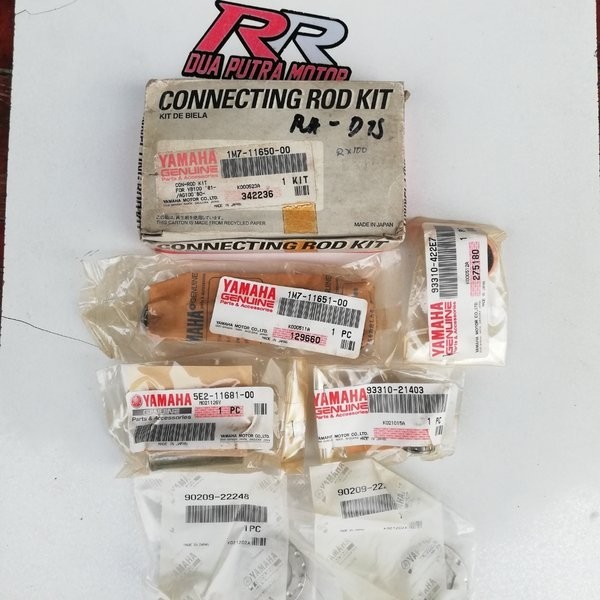 Jual conroad conrod connecting rod road kit stang seher piston original ...