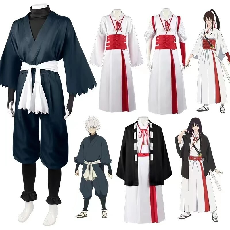 Jual PREORDER Anime Jigoku Raku Cosplay Costumes Gabimar Yamada Asaemon ...