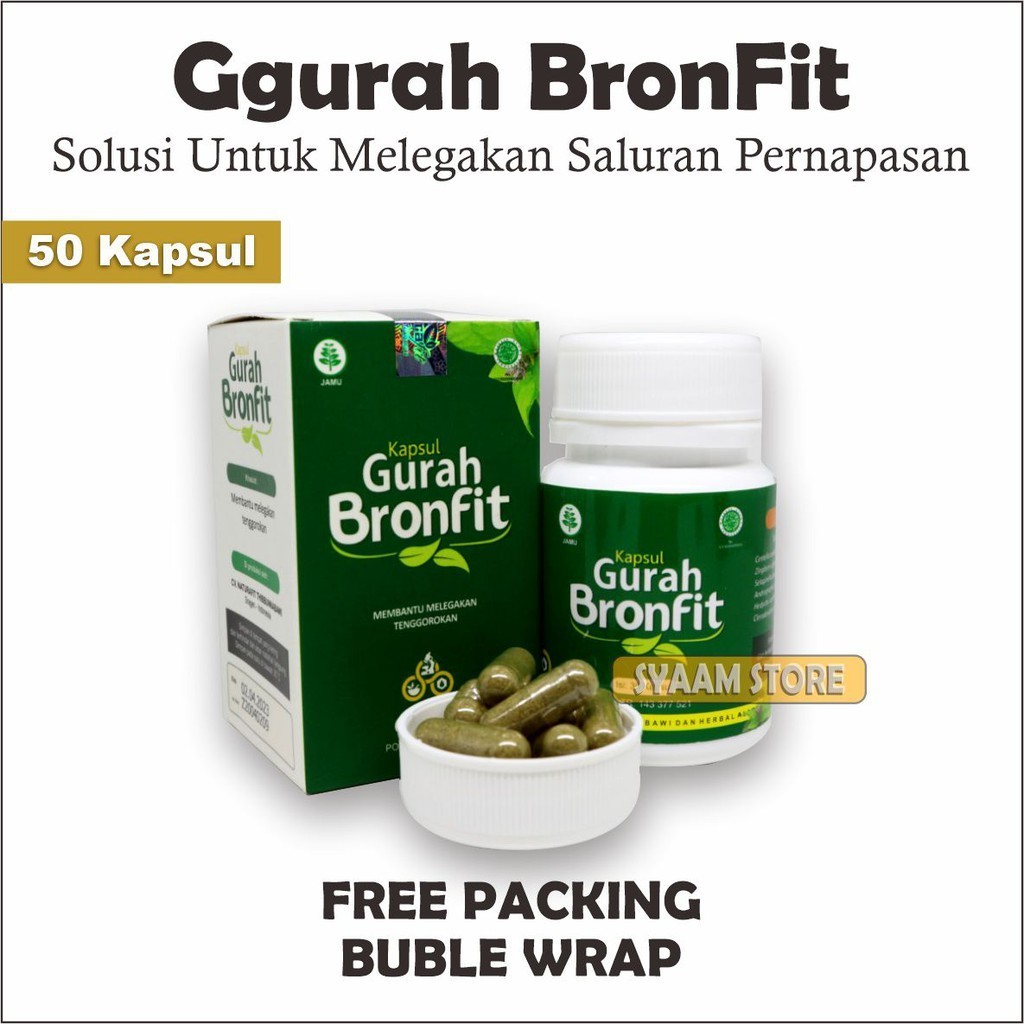 Jual Gurah Bronfit Original 50 KPSL / Gurah Naturafit Solusi Atasi ...