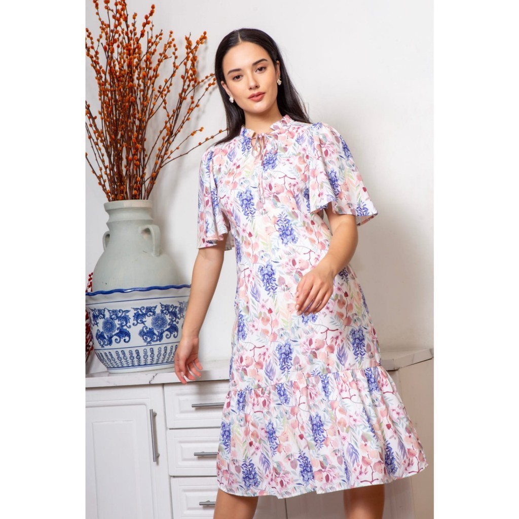 Jual White Mode Munia Dresses - Gaun wanita Dress Cewek | Shopee Indonesia