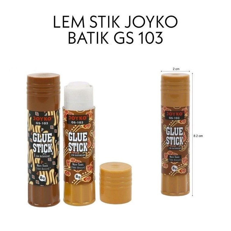 Jual Lem Glue Stick / Lem Kertas / Lem Stik / Glue Stick Joyko GS-103 ...