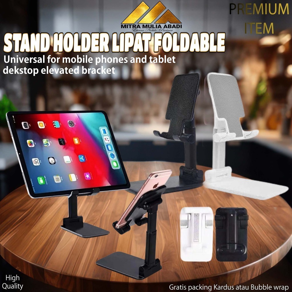 Jual Stand Holder Lipat Foldable Phone Holder HP Folding Universal ...