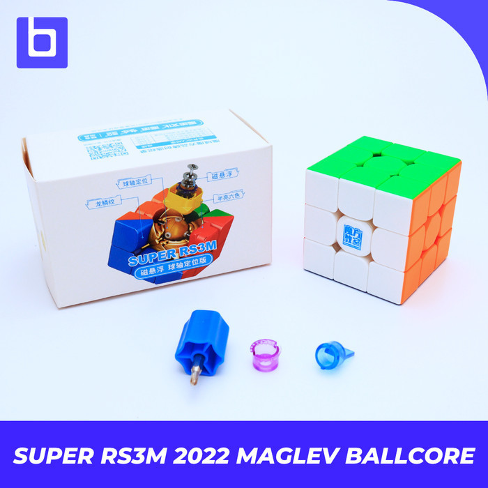Jual Rubik 3x3 Moyu Super RS3M 2022 Ball Core Magnetic Original ...