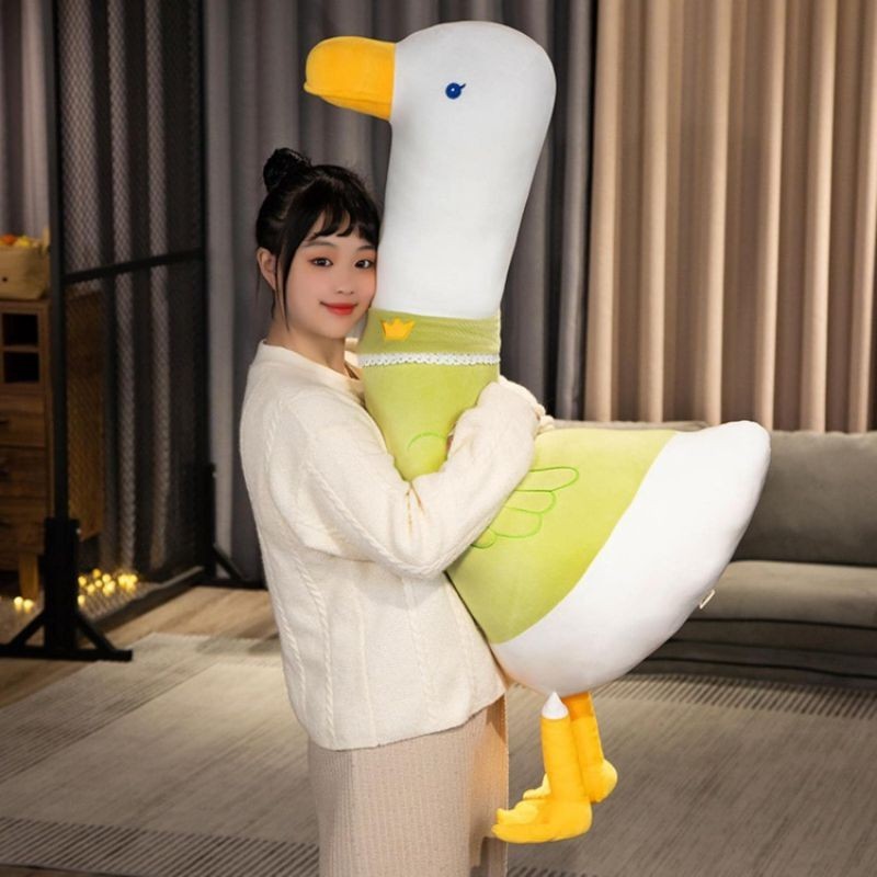 Jual Guling BEBEK Sitting Ukuran 80cm Bahan Plush Halus Lembut SUDAH ...