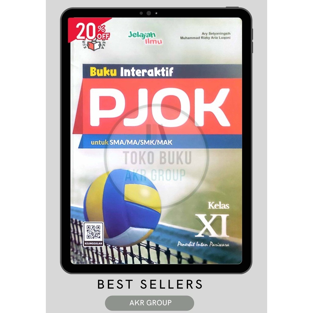 Jual Buku Interaktif PJOK SMA/MA Kelas 11/XI Kurikulum Merdeka Intan pariwara Tahun 2024 ...