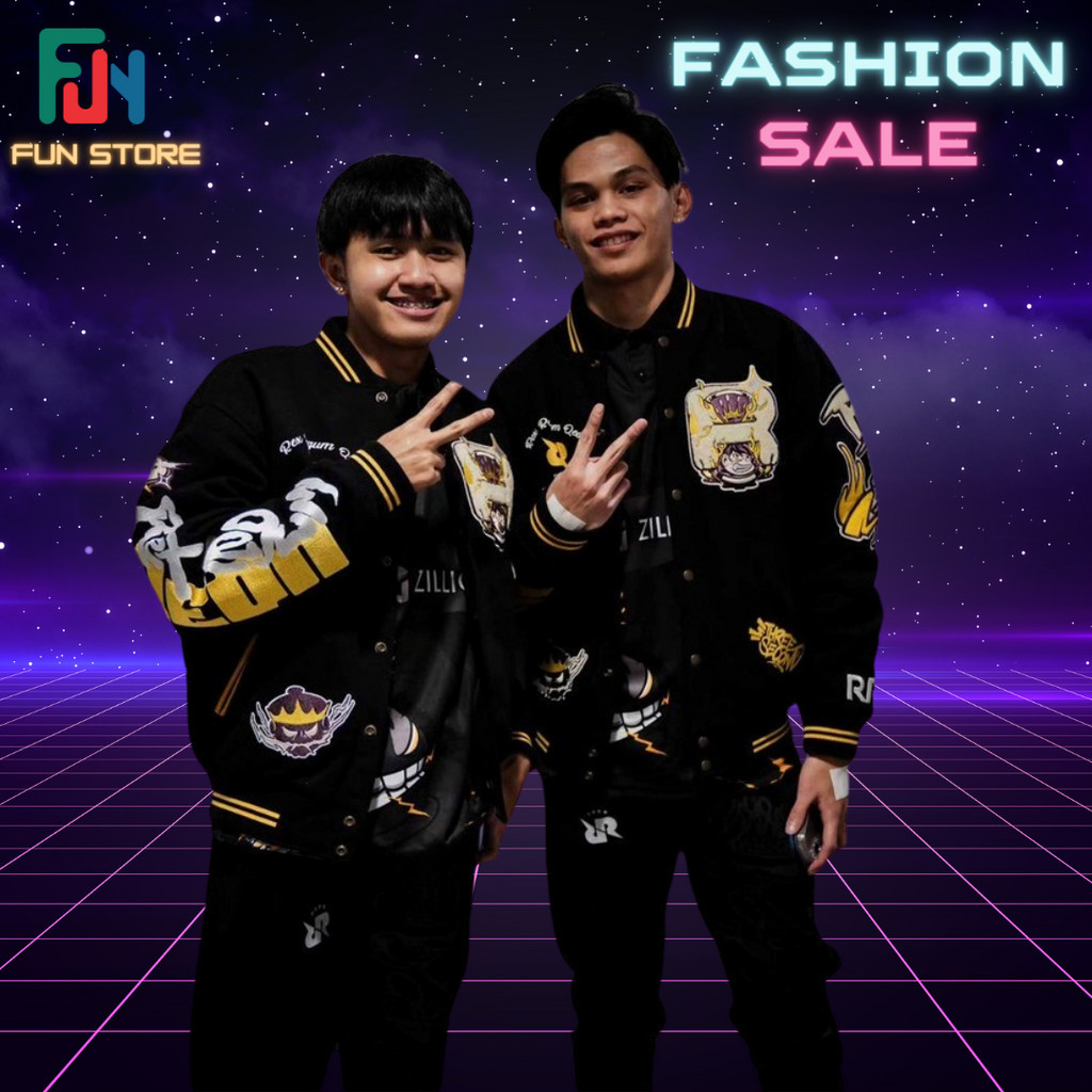 Jual Jaket Varsity RRQ Bordir "THE LEGACY" TERBARU TAHUN 2024 Oversize ...