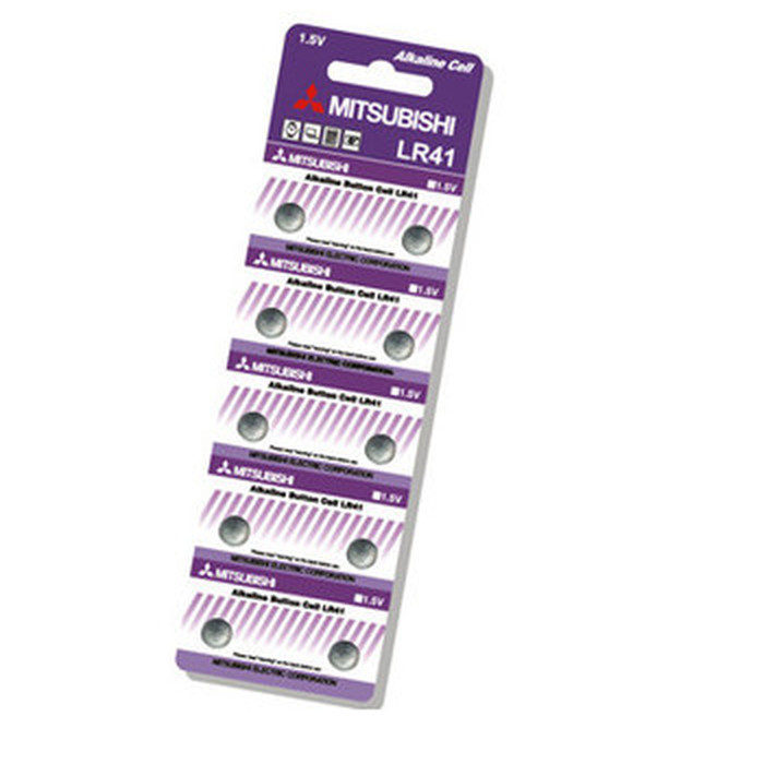 Jual Baterai MITSUBISHI LR41 alkaline button cell Original 1.5V ...
