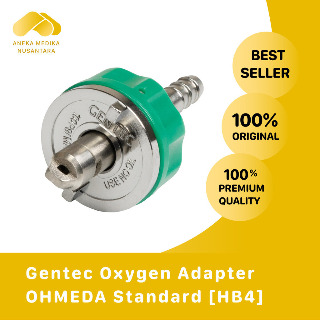 Jual Gentec Oxygen Adapter OHMEDA Standard [HB4] | Shopee Indonesia