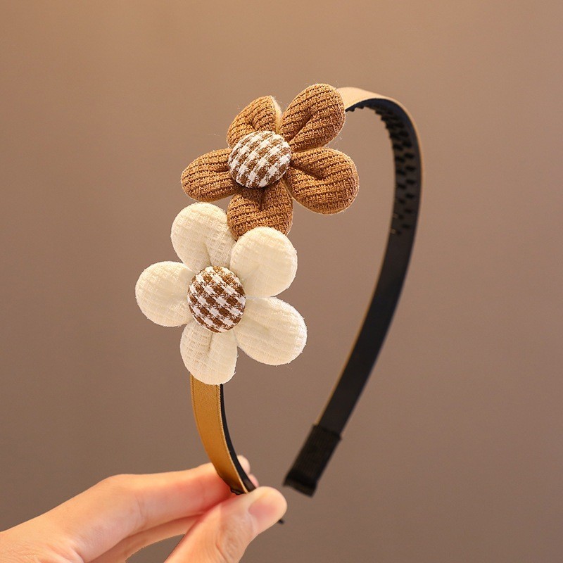 Jual Bando Anak Perempuan Korea Karakter Motif Bunga Pita Beruang Bendo ...