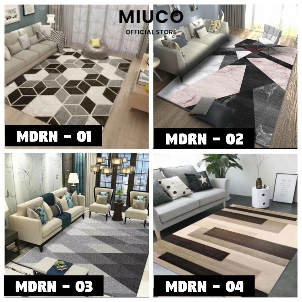 Jual MIUCO - KARPET MODERN MOTIF BARU BLUDRU 180*100 | Shopee Indonesia