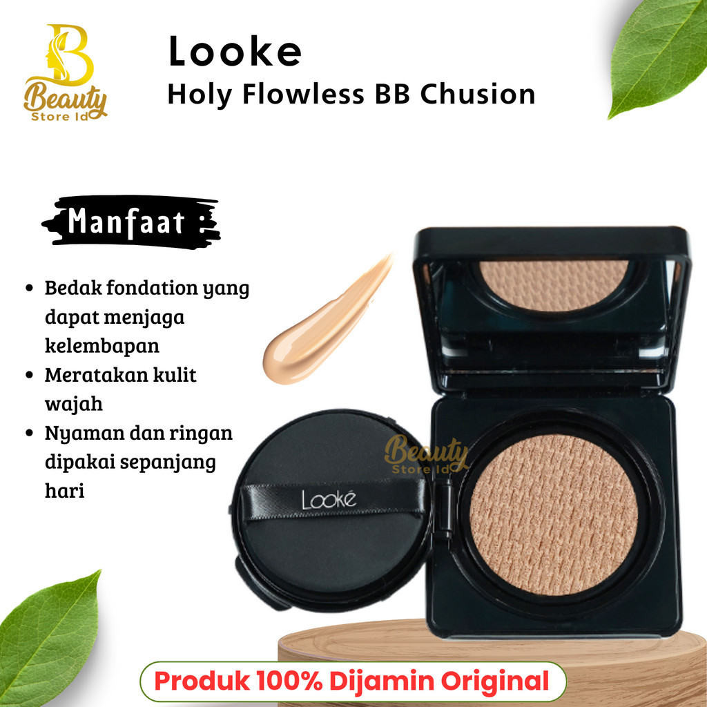 Jual BS - Looke Holy Flawless BB Cushion Iris / Clio / Diana / Eos ...
