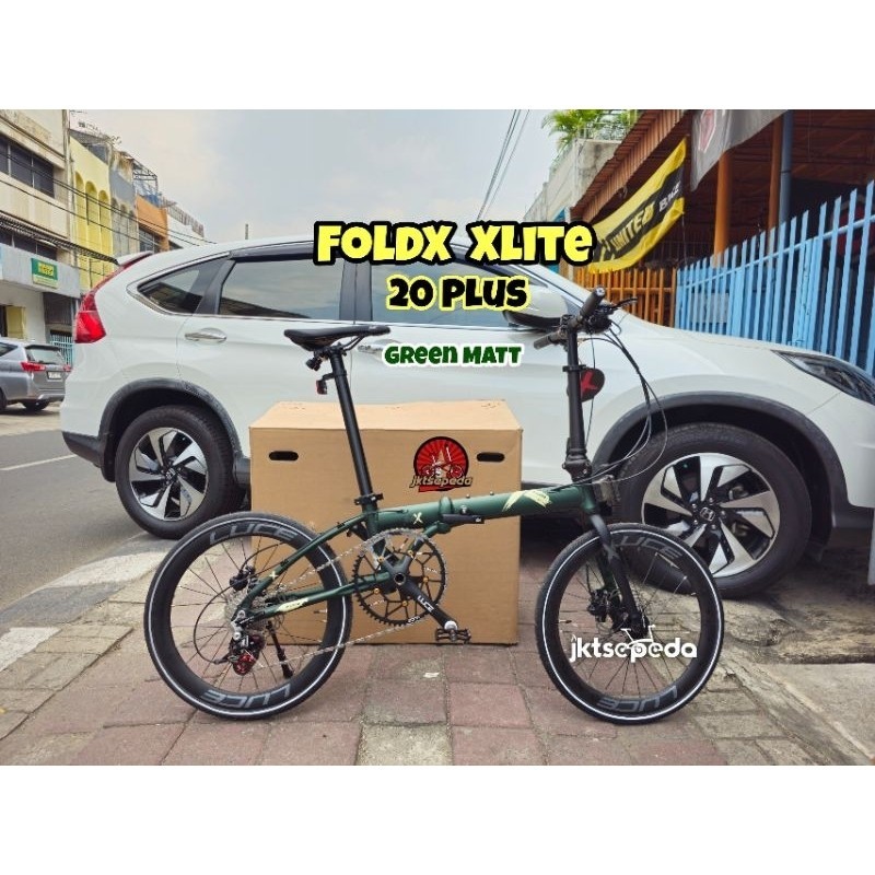 Jual Sepeda Lipat FoldX XLite 11 Speed | Shopee Indonesia