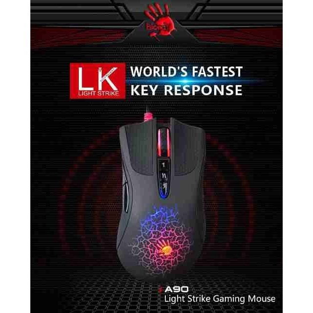 Jual MOUSE BLOODY A90 LIGHT STRIKE GAMING | Shopee Indonesia