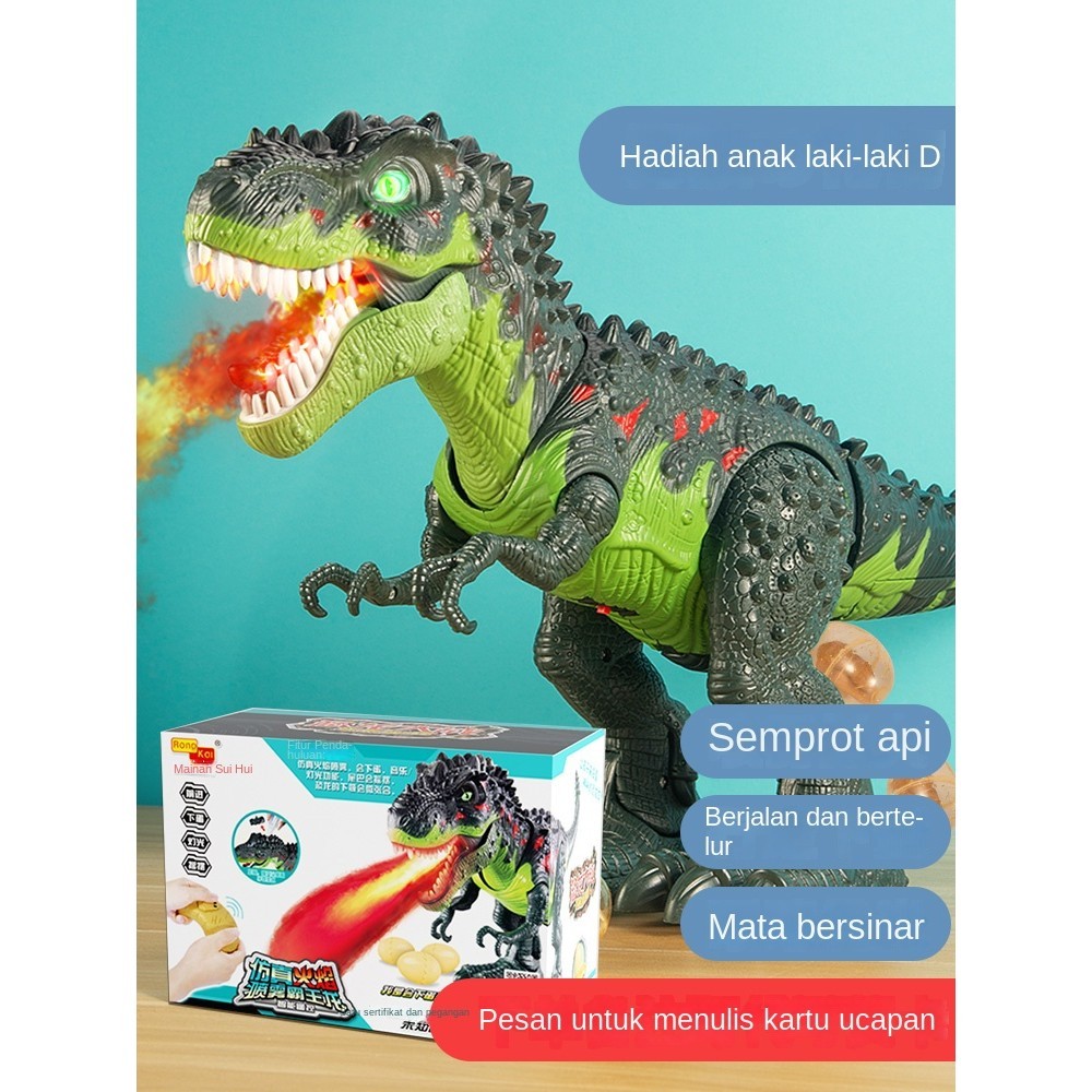 Jual Mainan Dinosaurus Remote Control Anak-anak Hadiah Ulang Tahun Anak ...